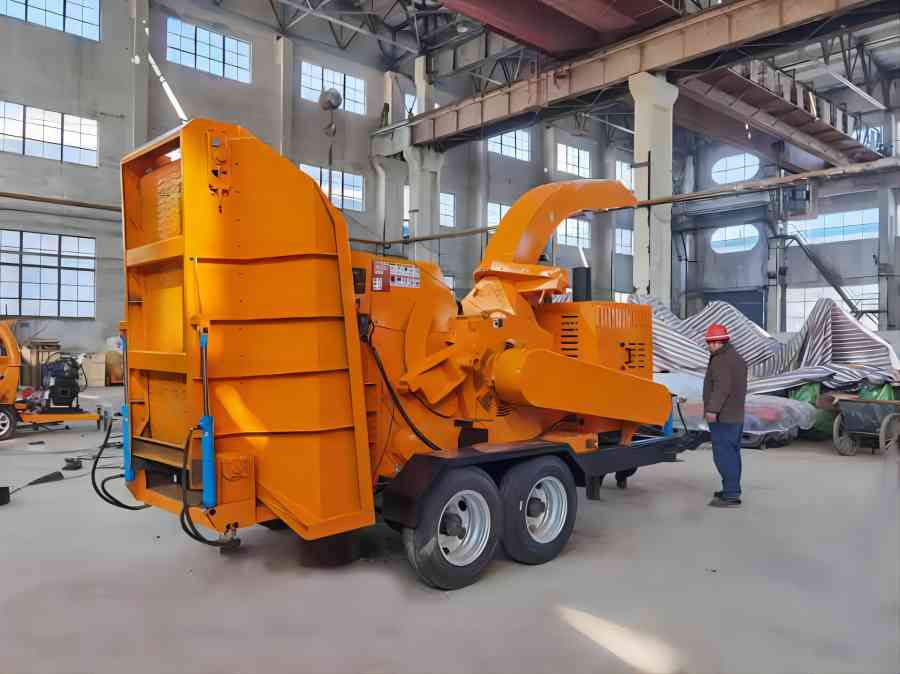 Industrial Chipper Shredder - Wood Chipper
